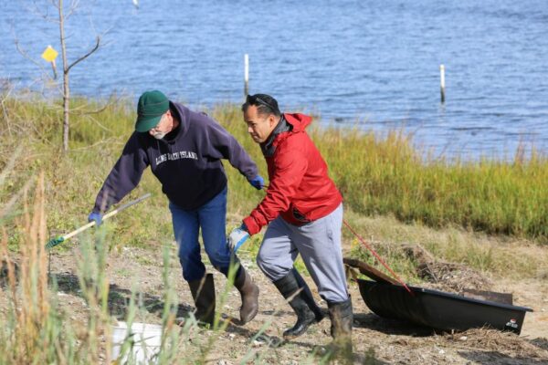 Marine Debris Removal and Living Shoreline Maintenance - CleanAIRE NC